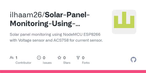 Github Ilhaam26solar Panel Monitoring Using Nodemcuesp8266 Solar