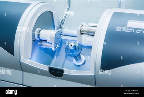 Cad Cam Dental Computer Aided Machine In A Highly Modern Dental Laboratory For Prosthesis And