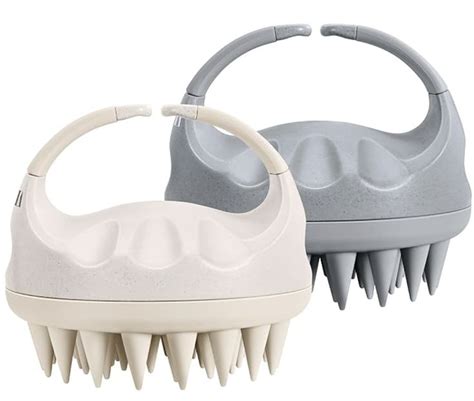 Heeta Scalp Massager Hair Growth With Soft Silicone Bristles To Remove