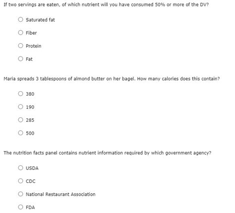 [solved] The Nutrition Facts Panel Provides Valuable Nutr