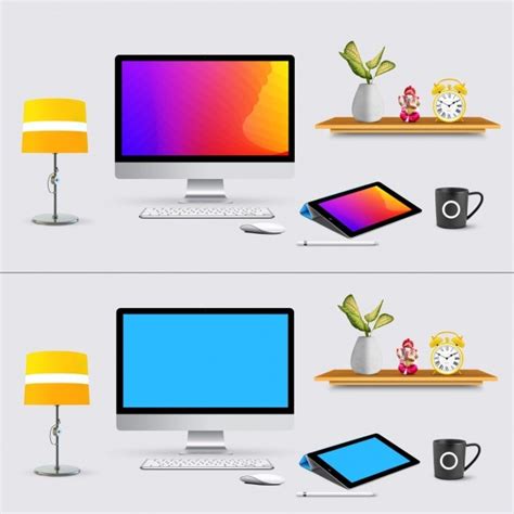 Premium PSD Devices Mock Up Template