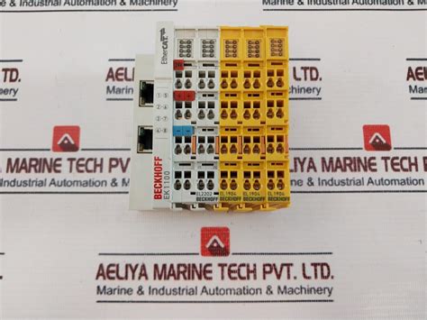Beckhoff Ek1100 Ethercat Coupler Aeliya Marine Tech Beckhoff Ek1100 Ethercat Coupler Aeliya Marine Tech