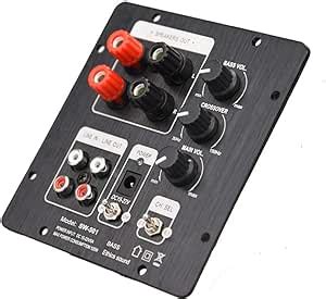 Amazon Com ZHANGLINER Release Speakers Subwoofer Speaker Amplifier Board TPA Audio W