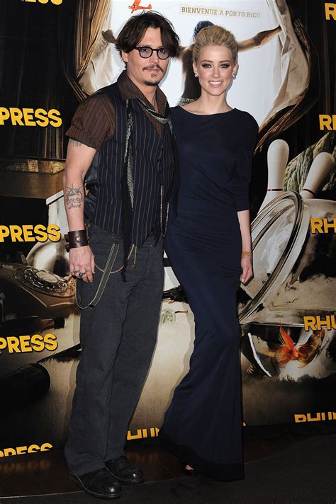 Amber Heard Engagement Ring Pictures Johnny Depp Celebrity Weddings
