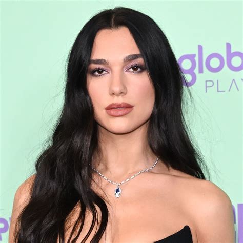 Dua Lipas Naked Dress Is The Sultriest Milan Fashion Week Outfit Ever