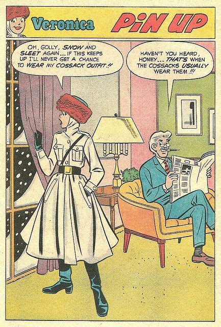 Classic Pin Up Art From Betty And Veronica