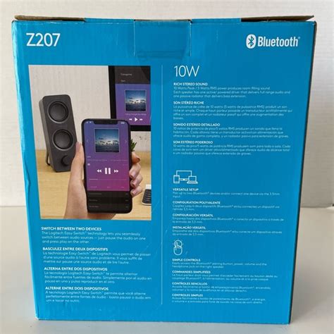 Logitech Portable Audio Video Logitech Z Bluetooth Multi Device Stereo Speakers W Black