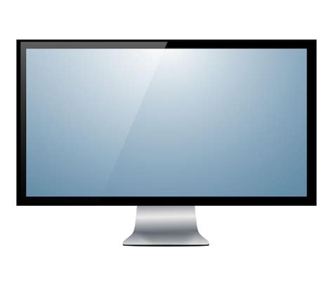 Premium Vector Lcd Tv Monitor Isolated Vector Illustration