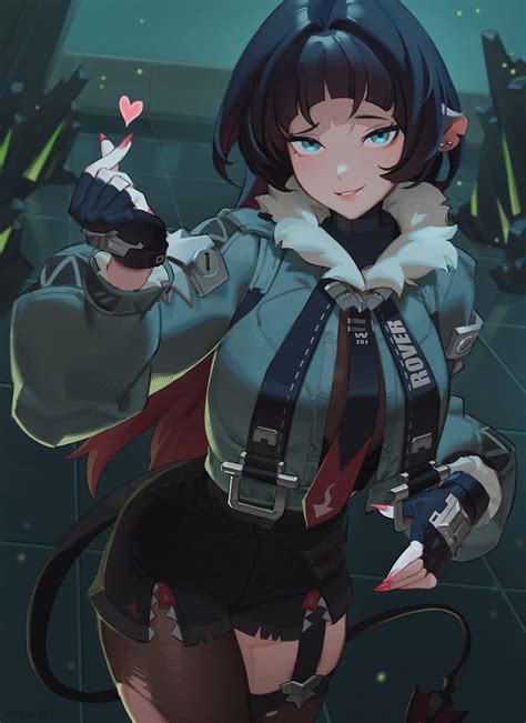 Jane Doe Zenless Zone Zero Drawn By Dnaitari Danbooru