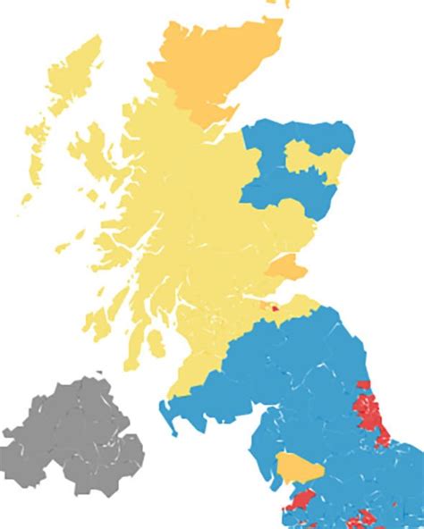 World Maps Library Complete Resources Election Vote Map Uk 2019