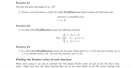 Solved M I Really Need Help With This Matlab Project If