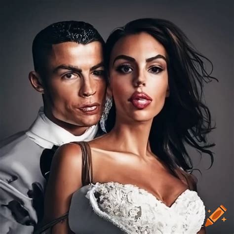 Cristiano Ronaldo And Georgina Rodriguez Wedding Picture On Craiyon