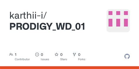 Prodigy Wd 01 Interactivepage Html At Main · Karthii I Prodigy Wd 01 · Github