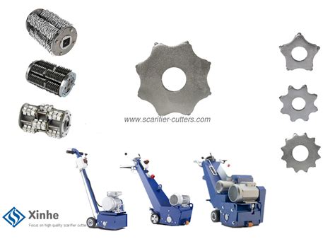 8 Teeth Replacement Cutters Blastrac Scarifier Accessories Floor