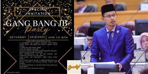 Viral Poster Promoting Sex Party In Johor Receives Stern Warning From State Authorities