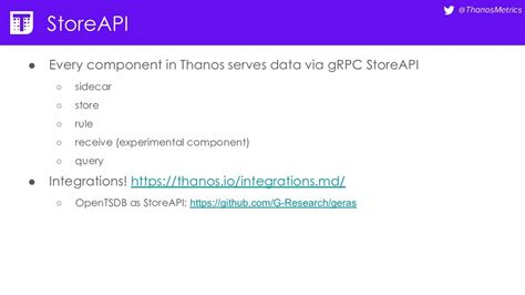 Thanos Deep Dive Look Into Distributed System Speaker Deck