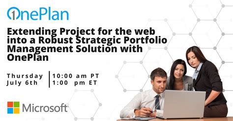 How OnePlan Aligns With Microsofts Project Portfolio Management PPM