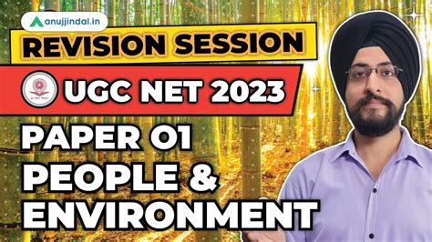 Ugc Net Paper 1 People And Environment Revision Class On People And