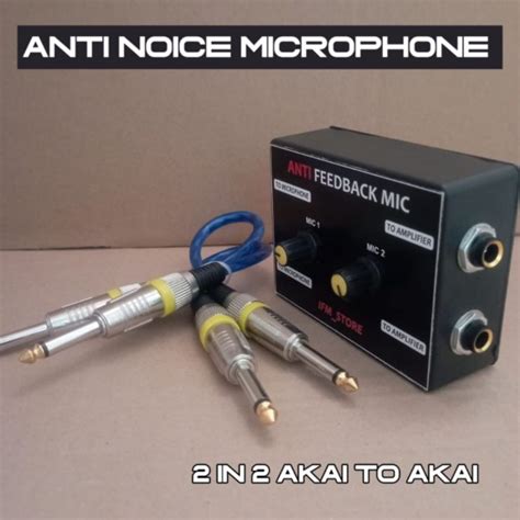 Jual Alat Anti Feedback Mic Input 2in2 Universal Modul Anti Dengung