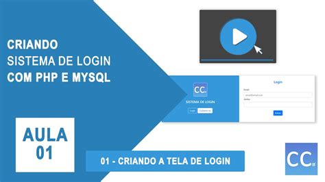Como Criar Um Sistema De Login Com Php E Mysql Criando Layout Da Tela De Login 1 Youtube