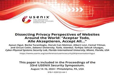 From Graduation Project To Usenix Security Symposium Great Success From Sabancı University