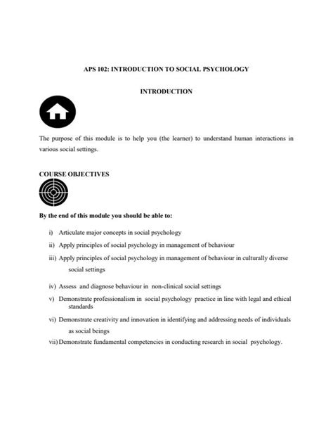 Aps 102 Introduction To Social Psychology Notes 13145