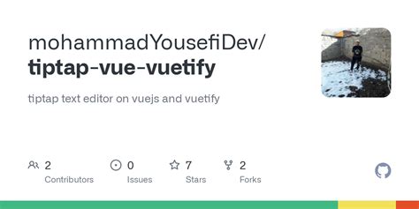 GitHub MohammadYousefiDev Tiptap Vue Vuetify Tiptap Text Editor On Vuejs And Vuetify