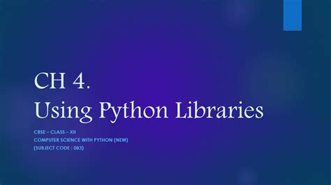 Class Xii Computer Science With Python June 2020