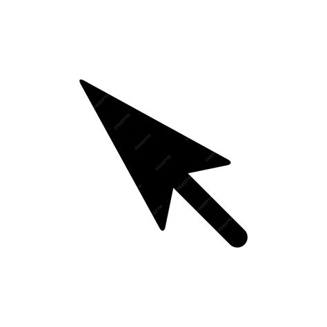 Premium Vector Arrow Pointer Icon Design Vector Template
