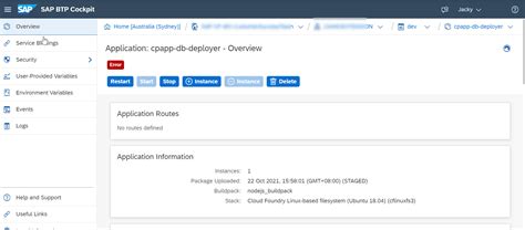 Deploy Your Multi Target Application Mta · Issue 689 · Sap Archive