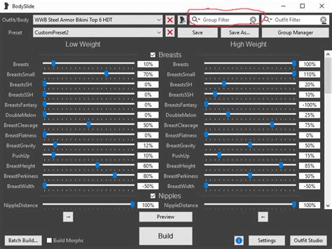 Solved BodySlide Help Custom Preset Not Working On Certain Outfits Technical Support