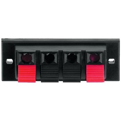 Spring Loaded Speaker Push Terminal Poles Connevans