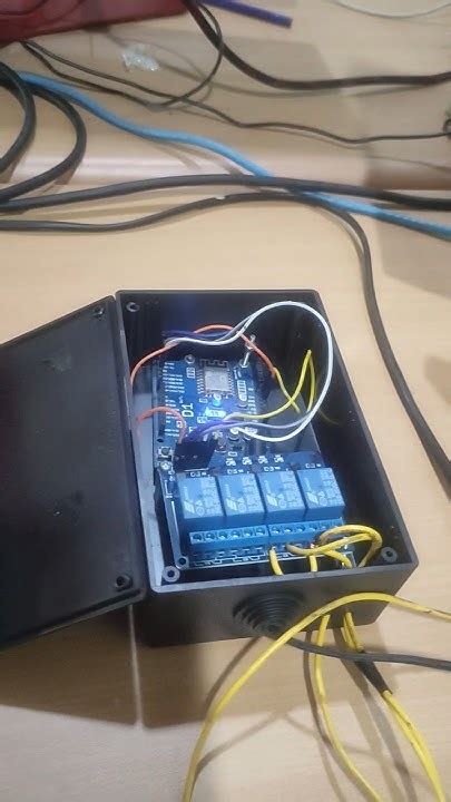 Connect Esp Wireless Esp With Php And Sql Database Andon Light Esp Arduino Andon