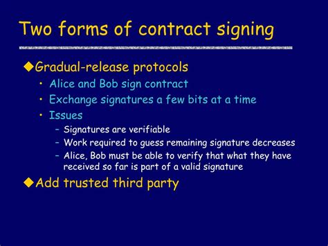 PPT Contract Signing Protocols PowerPoint Presentation Free Download ID 1182133