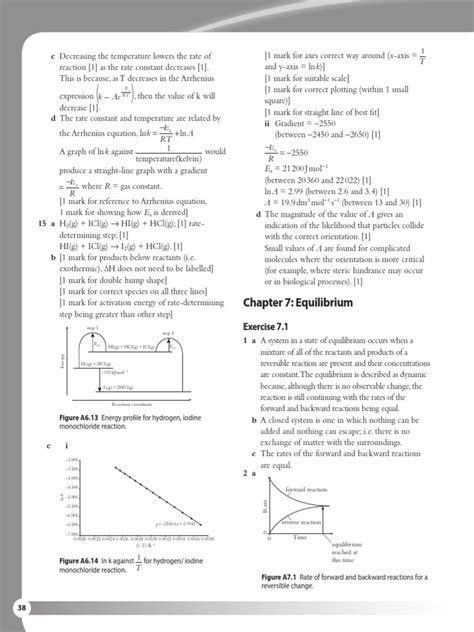 Cambridge Chapter 7 Answers Pdf Pdf Chemical Equilibrium Reaction Rate