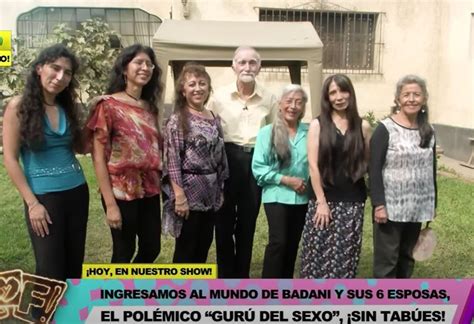 Cuál Es El Truco De Ricardo Badani Para Satisfacer A Sus 6 Esposas