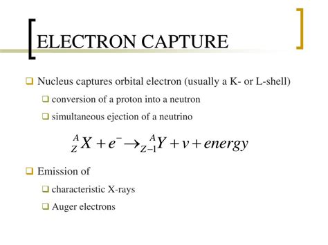 Electron Capture X Ray At Benjamin Hutchison Blog
