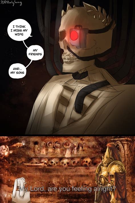 Burlyswing Adeptus Custodes Emperor Of Mankind Frieren Sousou No Frieren Warhammer 40k