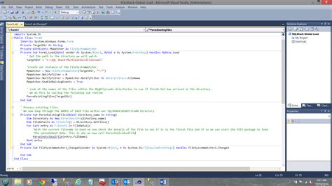 Automatically Load Data Into A SQL Server Database By Utilizing The Visual Studio Project