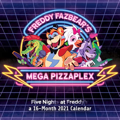 Five Nights At Freddys 2021 Wall Calendar Imagenes De Aladdin Imagenes De Foxy Fnaf Juego