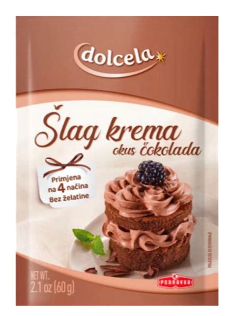 Slag Cream Chocolate Dolcela Podravka 60g Elona Market
