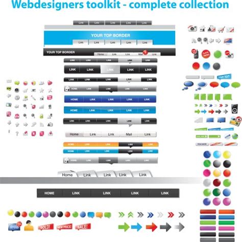 Web Template Royalty Free Vector Image VectorStock