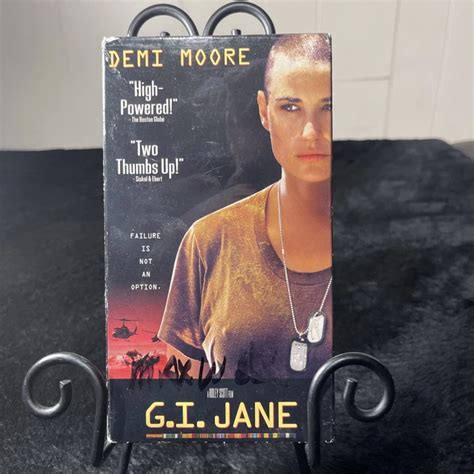 Gi Jane Vhs Vcr Video Tape Movie Used Demi Moore £329 Picclick Uk