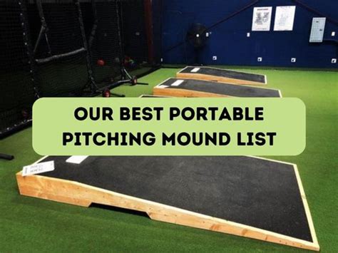 Best Portable Pitching Mounds In 2024