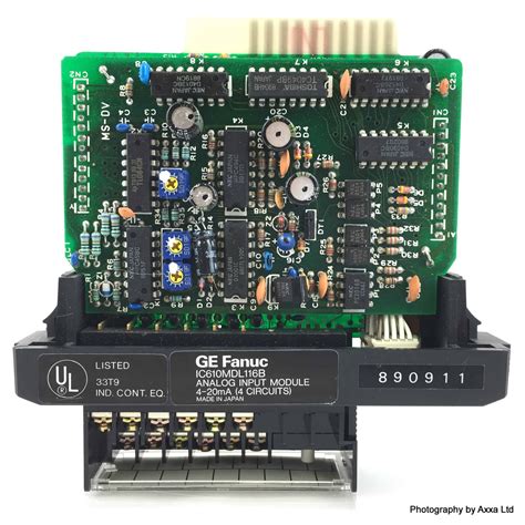 Analog Input Module Ic610mdl116b Ge Fanuc 4 20ma Axxa Motor Control And Automation
