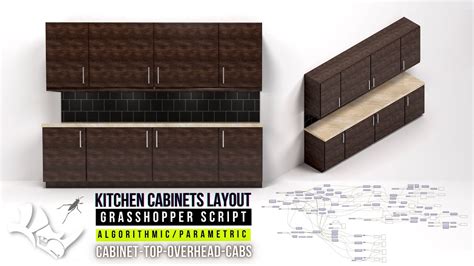 Grasshopper For Rhino Kitchen Cabinets Full Tutorial