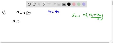 ⏩solved use a formula to find the sum of the arithmetic series the