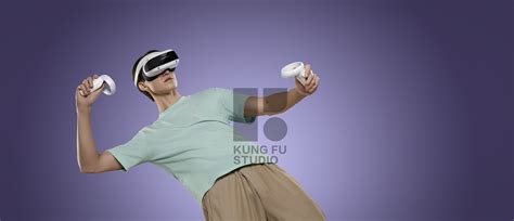 大朋e4 Pcvr游戏头盔非一体机4k头显vr眼镜ar眼镜kungfu功夫 站酷zcool