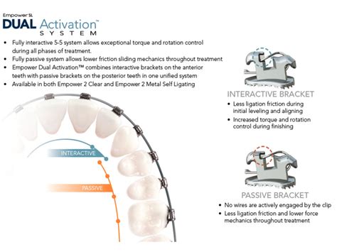 Empower 2 Metal Self Ligating Brackets American Orthodontics