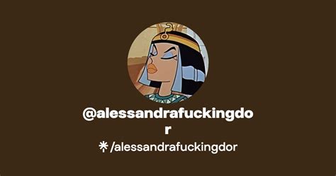 Alessandrafuckingdor Twitter Instagram Tiktok Linktree